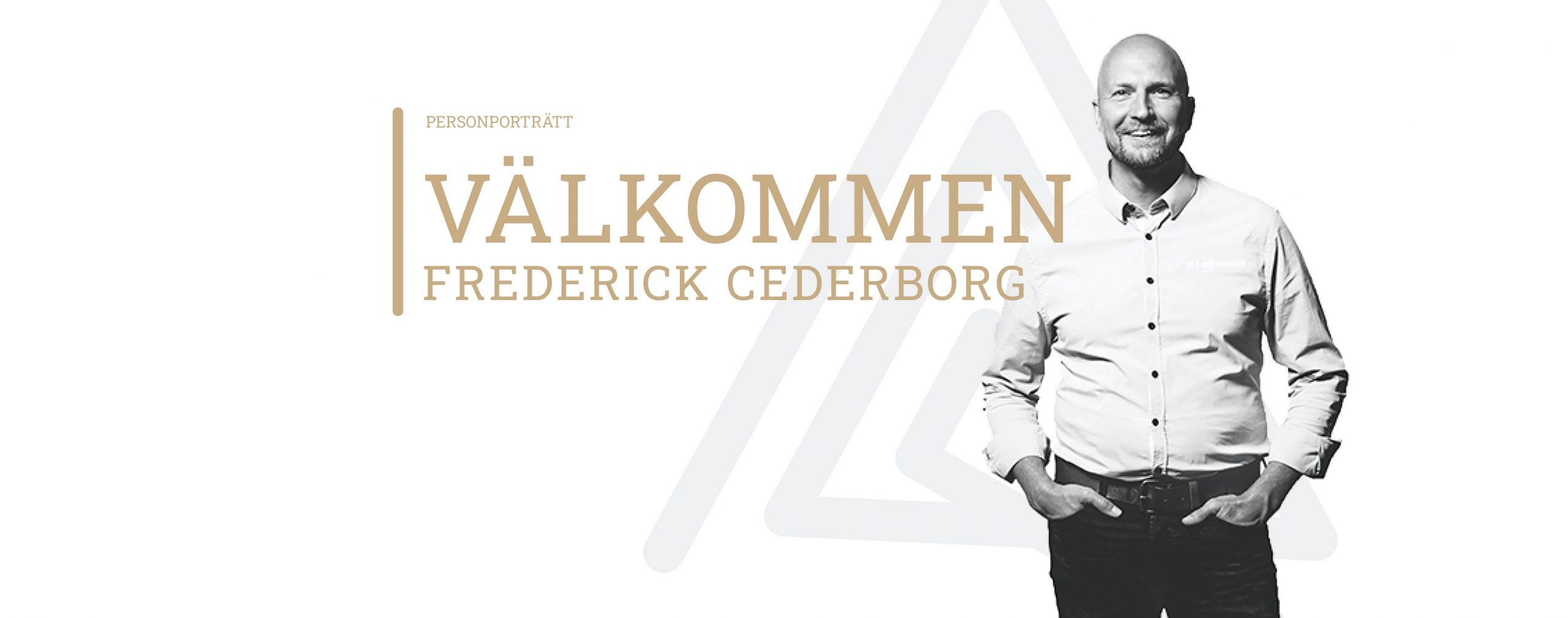 Intervju med Frederick Cederborg, ny senior affärsutvecklare på Archus ...