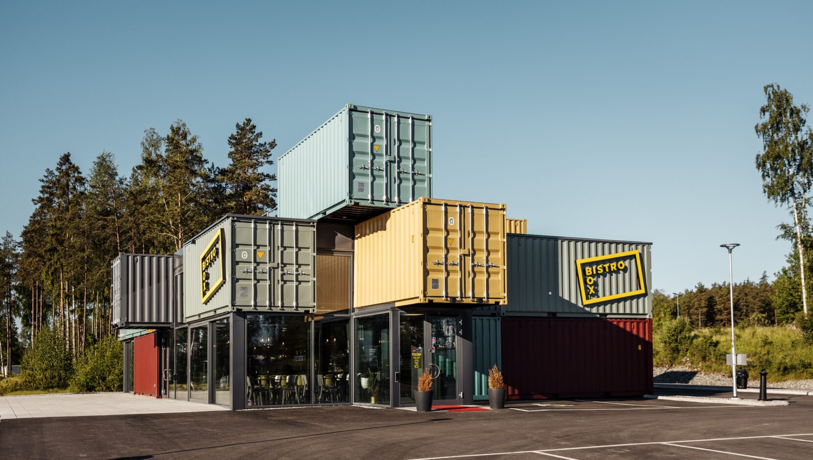 Container restaurang, Västerås – Archus